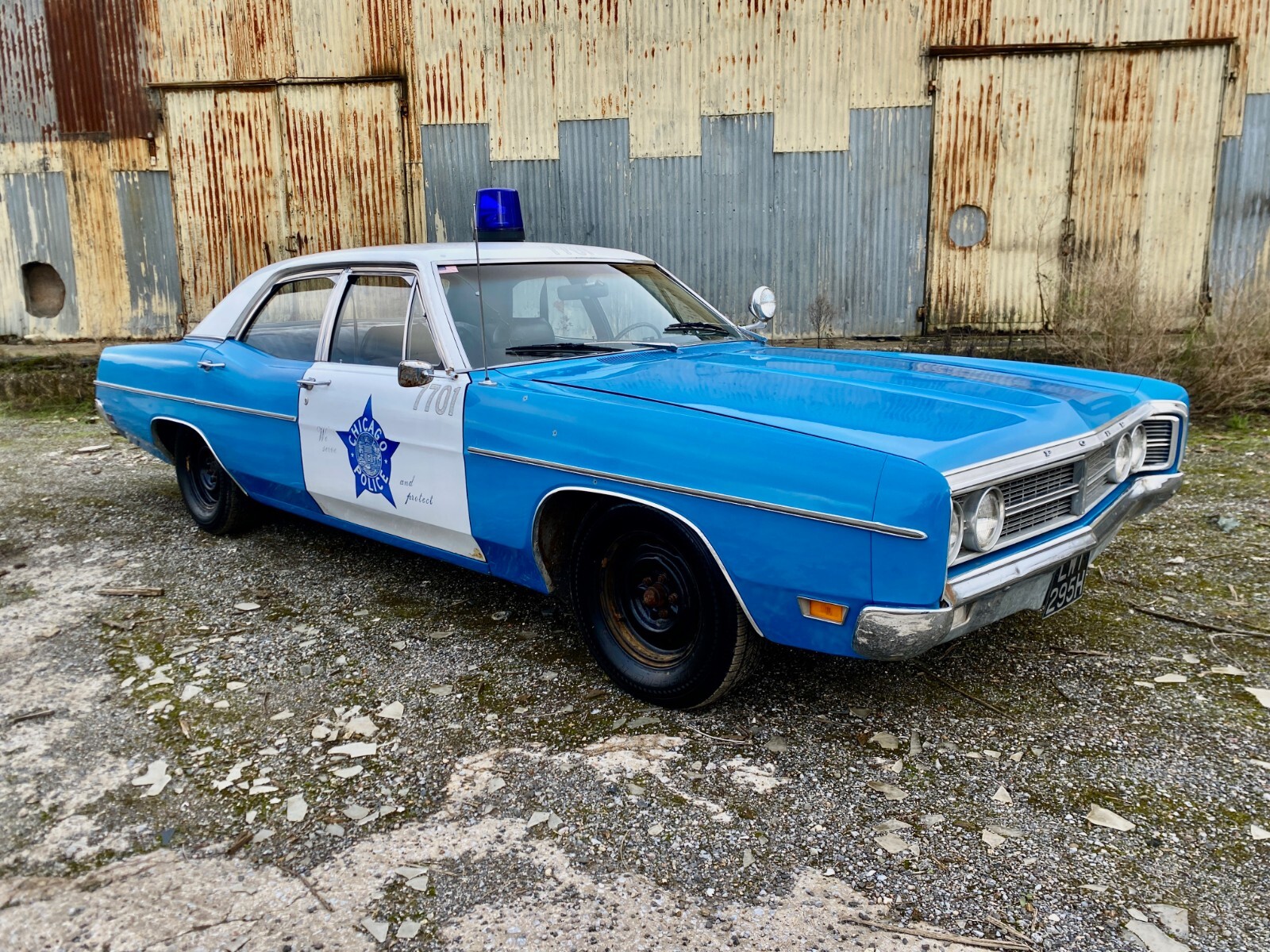 1970 Classic Ford Galaxie 5.8 351 V8 American Cop Police Car Tribute ...