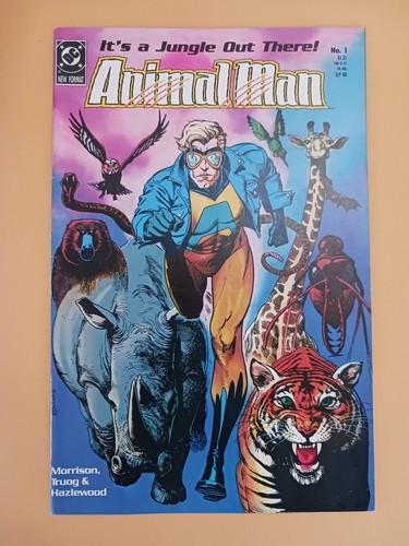 Animal Man 1 (1988 DC Comics) Grant Morrison Brian Bolland F/VF | eBay