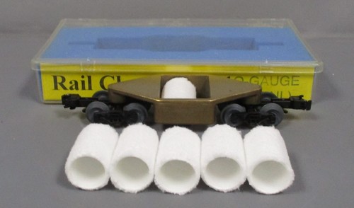 CenterLine Products 60050 O Gauge Cast Brass Rail Cleaner Car (3-Rail ...