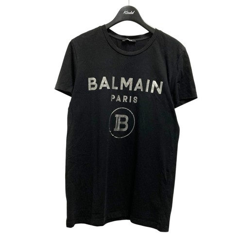 Balmain Printed TShirt Black XS Used | eBay