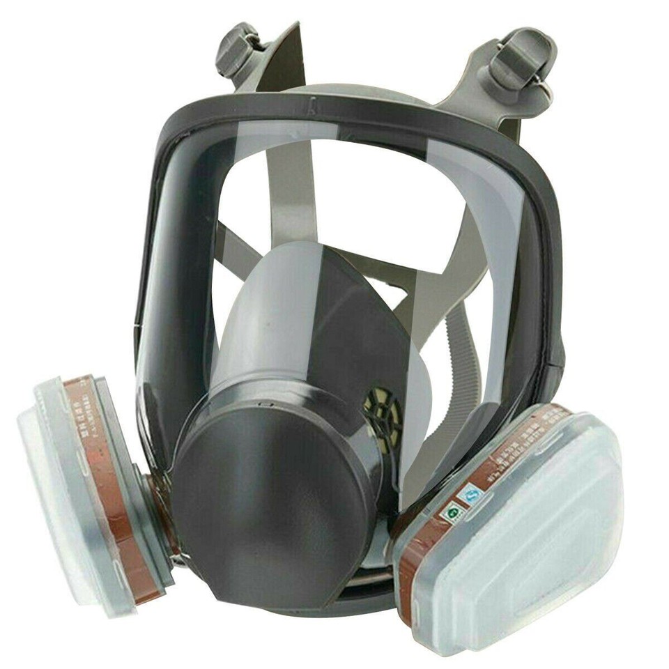 Face Cover Respirator Mask Facepiece for Welding Painting Sanding ...