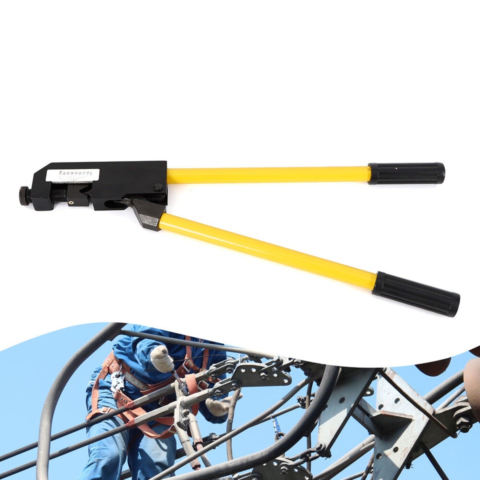 8-4/0 AWG Large Gauge Ring Terminal Crimper 23 In Wire Terminal ...