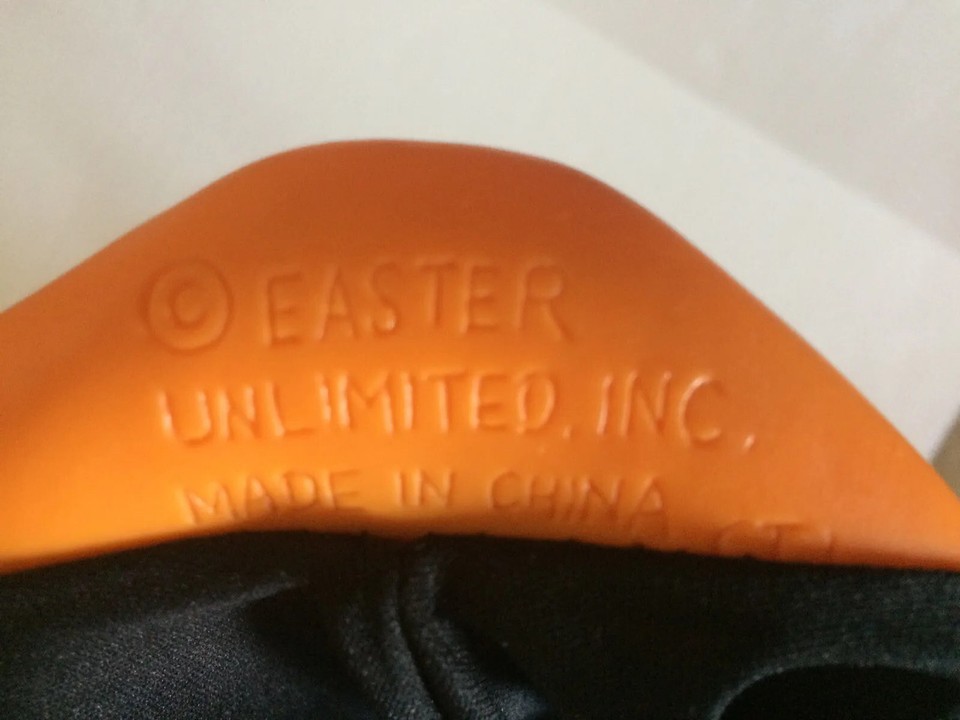 Vintage Easter Unlimited Orange Halloween Ghostface Scream Spoof Mask ...