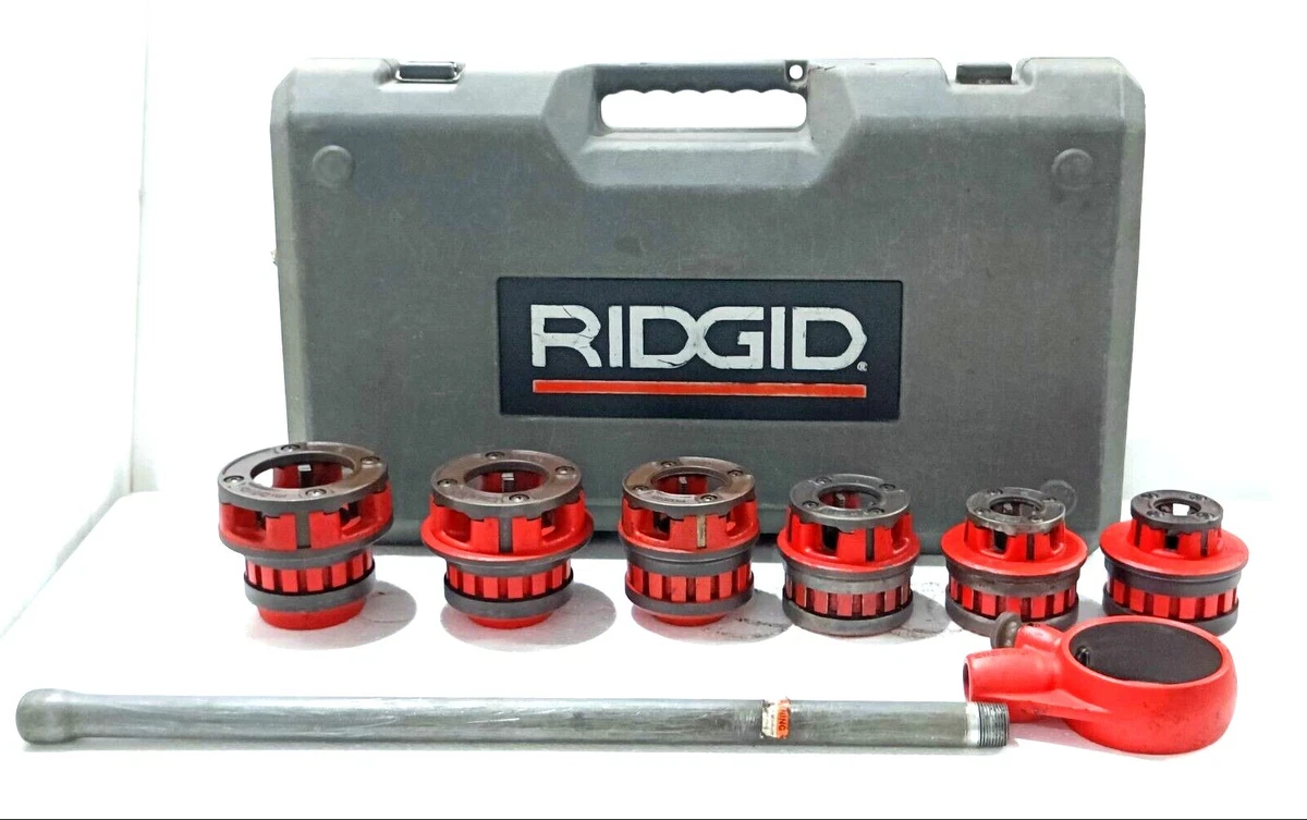 RIDGID® (36475) Exposed Ratchet Threader Set, 12-R NPT,, 58% OFF
