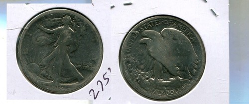 1916 P WALKING LIBERTY SILVER HALF DOLLAR GOOD CL 2752T | eBay