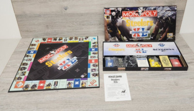 NFL Pittsburgh Steelers Super Bowl XL Monopoly Champions Edition Game ...