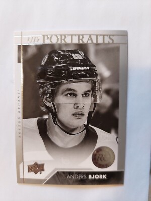 2017-18 Upper Deck Hockey Card Anders Bjork RC UD Portraits #P-101 | eBay