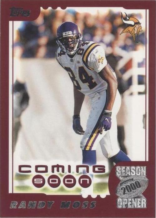 2000 Topps Season Opener Randy Moss #185 for sale | eBay