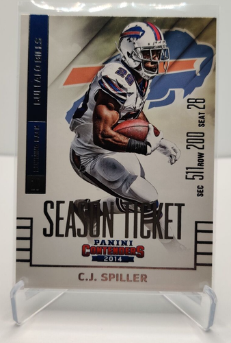2014 Panini Contenders Football card C.J. Spiller #12 Buffalo Bills | eBay