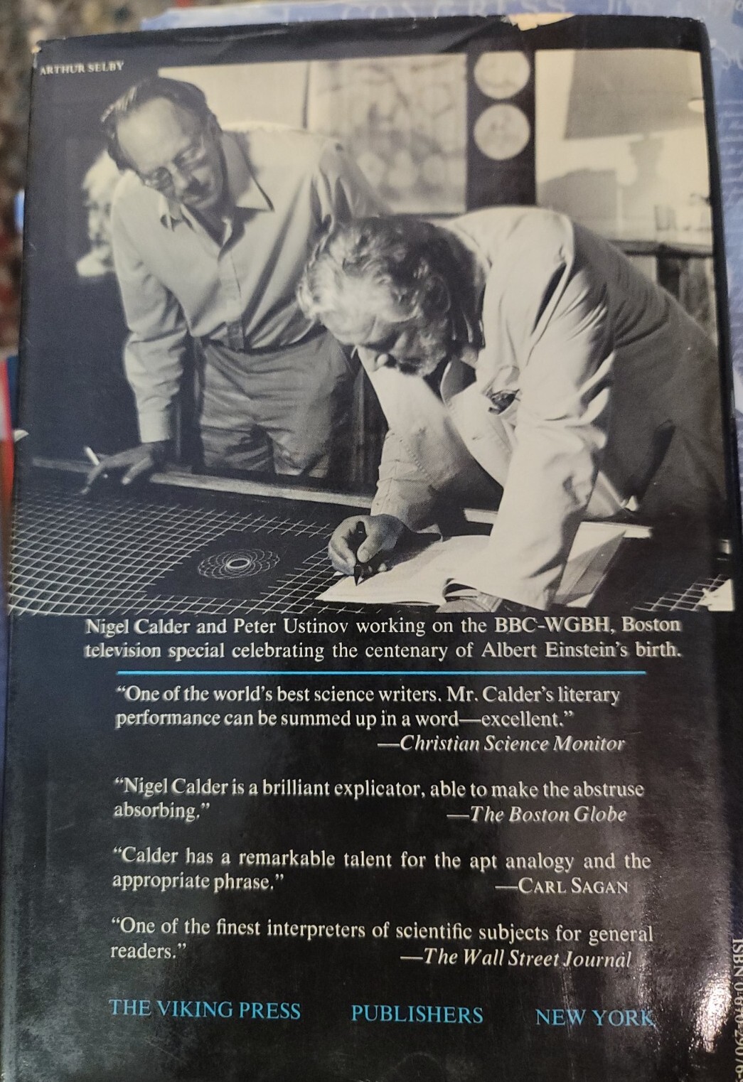 Einstein's Universe - HC DJ 1st/4th Nigel Calder, hardcover dust jacket ...