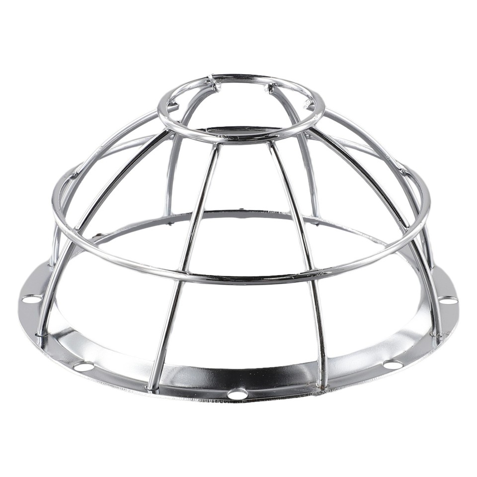Stylish Silver Iron Smoke Detector Protective Cover with Aesthetic ...