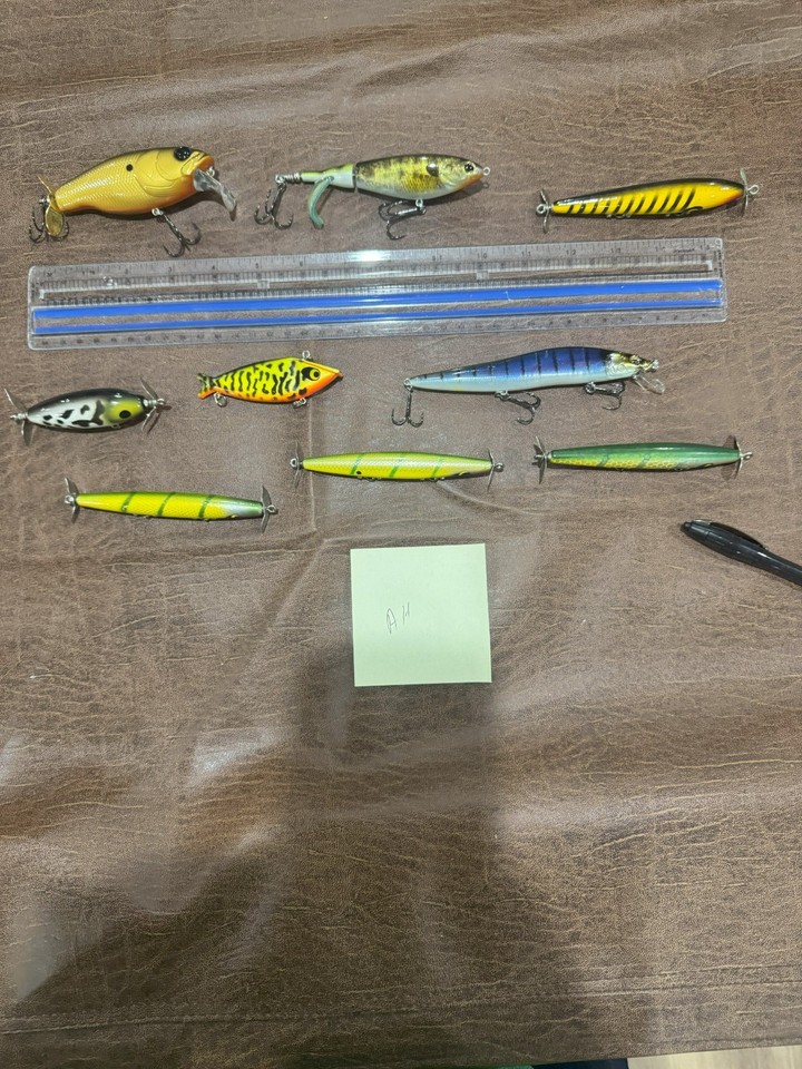 AH) 9 Lures (Devils Horses, Water Gater, Others) | eBay