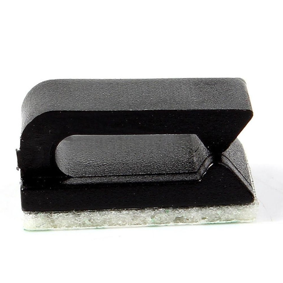 20Pack Wire Tie Cable Clamp Clip Holder Self-adhesive For Car DVR ...