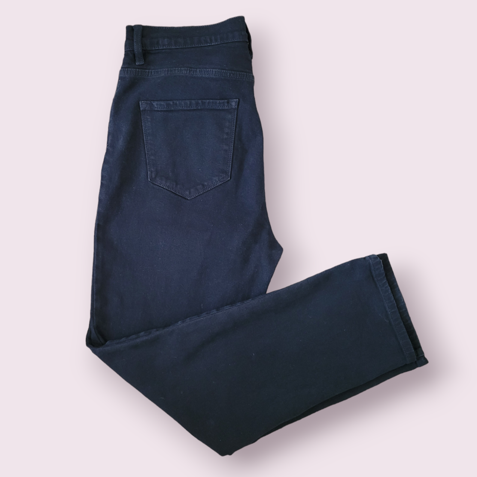 CELLO Black Denim Jeans Size 13 High Rise Mom Jeans Tapered Stretch | eBay