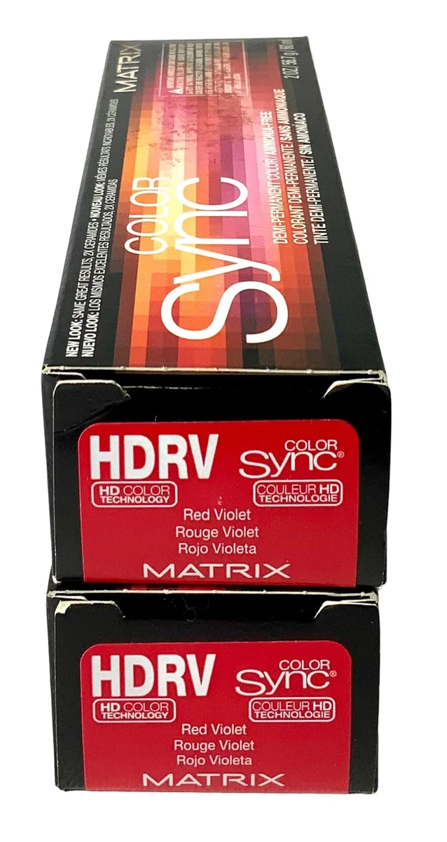 Matrix Red Violet Hair Color