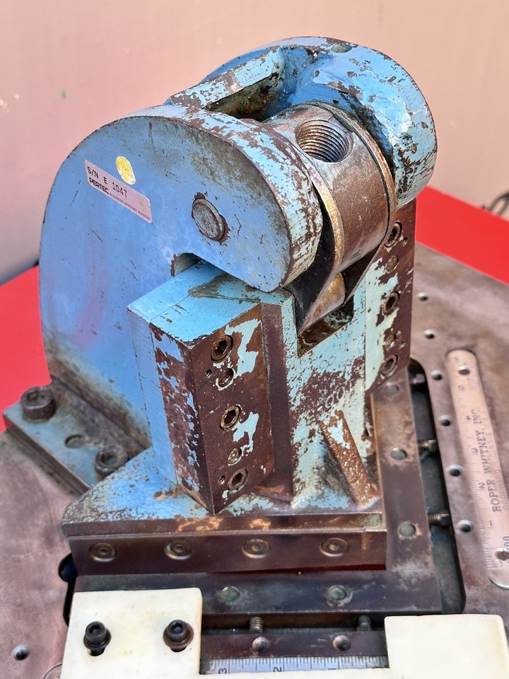 Roper Whitney No 100 sheet metal notcher tinsmith bench shear ...