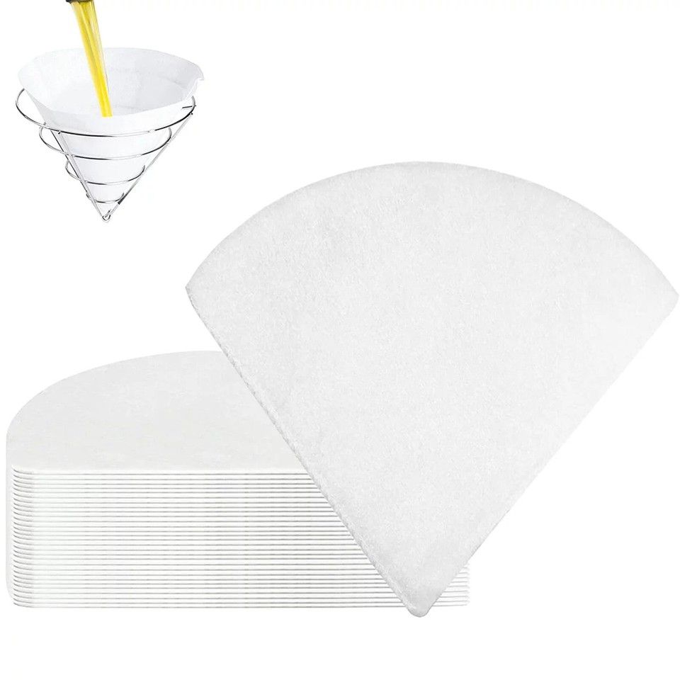 40X Fryer Oil Filter Cone-Filters Cooking Filter Cone Non-Woven Cones ...