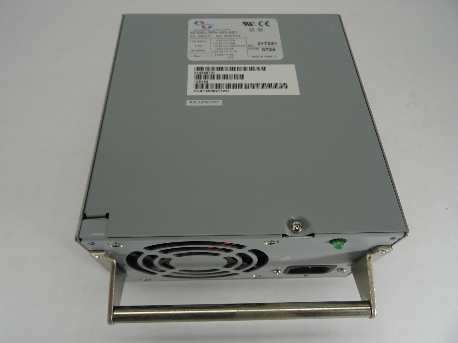 SUN STORAGETEK SL500 490W POWER SUPPLY 314345701 | eBay