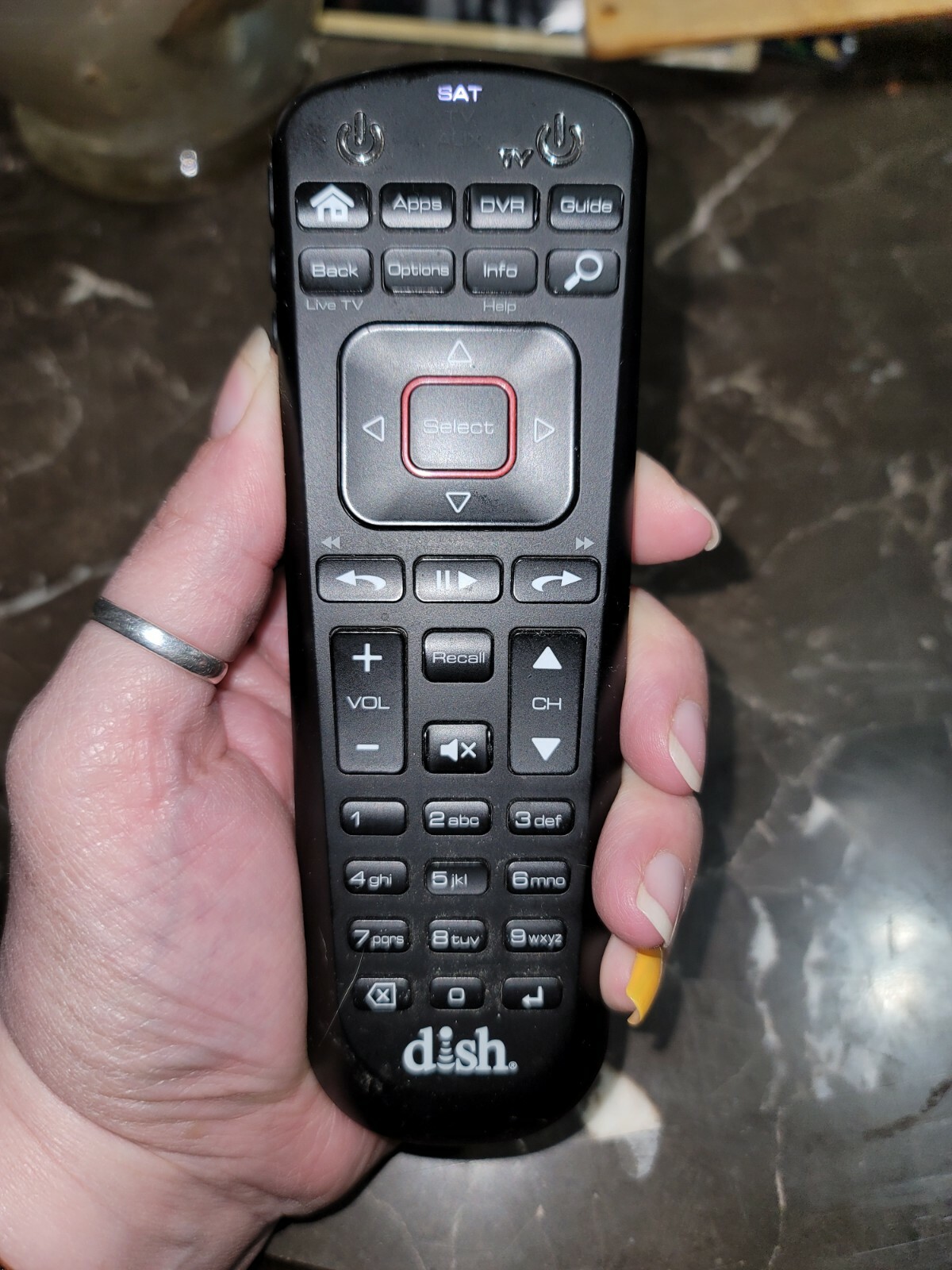 Dish Network 52.0 Satellite Receiver Remote Control For Hopper Wally ⭐️ ...