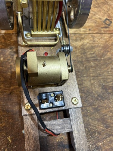 M91 ETX Vertical Hit and Miss water cooled Engine mounted on custom ...