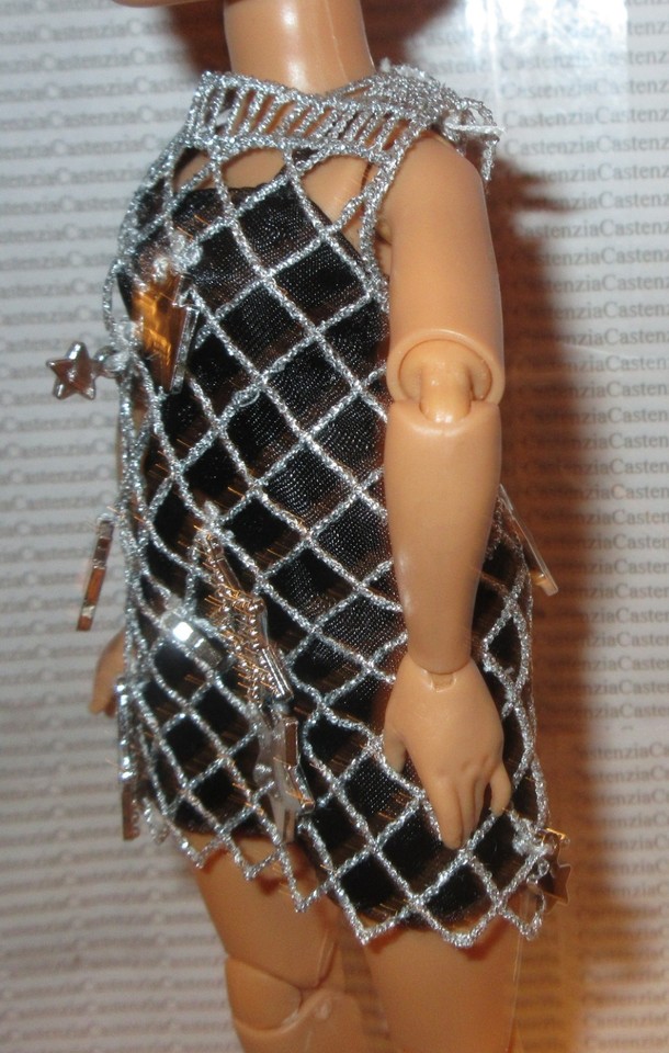 TOP RAINBOW HIGH DOLL JADE HUNTER BLACK SILVER STAR FASHION DRESS ...