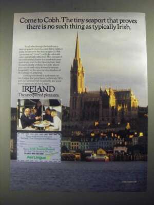 1987 Ireland Tourism Ad - Come to Cobh | eBay