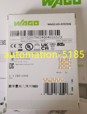 1PCS WAGO 16-channel digital input module 750-1400 new fedex or DHL | eBay