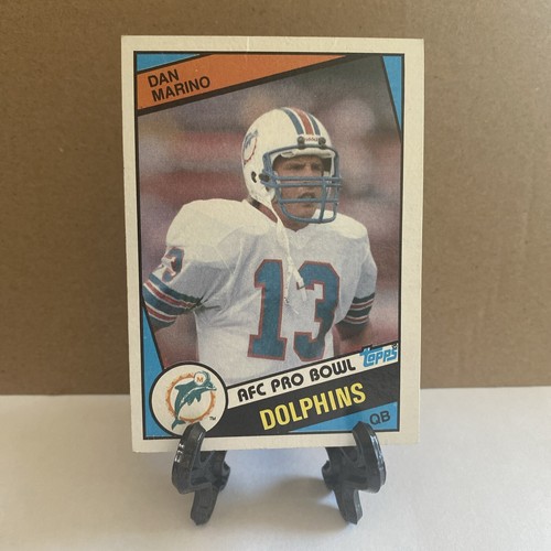 1984 Dan Marino Toops Rookie #123 NFL Miami Dolphins RC Card | eBay