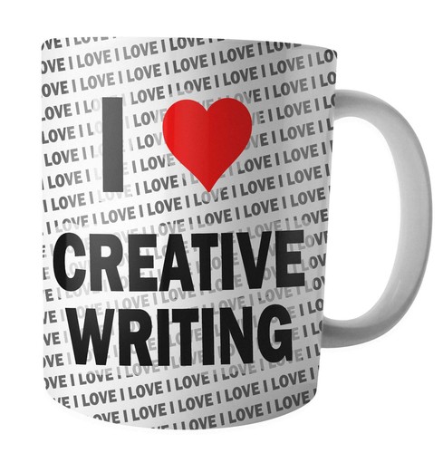 I Love Creative Writing - Tea - Coffee - Mug - Cup - Birthday ...