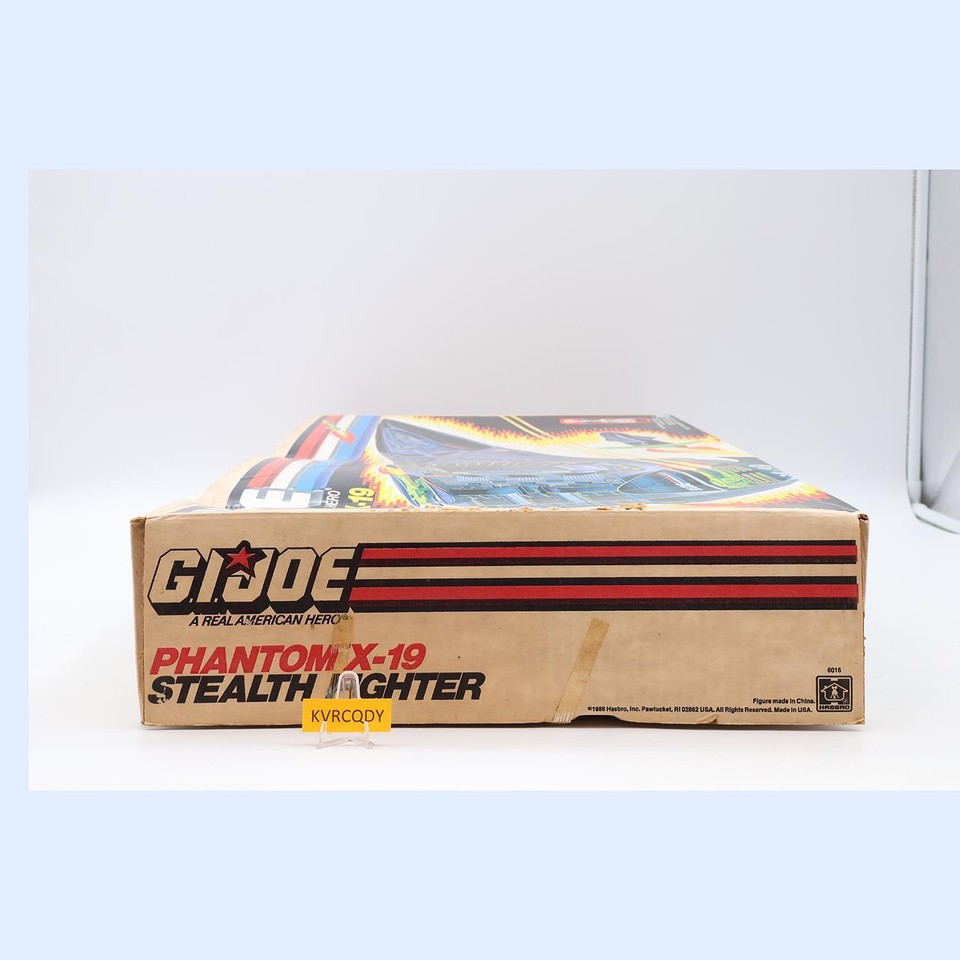 Phantom X-19 Stealth Fighter W/Ghostrider GI Joe 1988 Hasbro NEW MIB | eBay