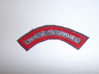 e0642 WW2 OSS Chinese 19 Commando Office Strategic Service C20A15 | eBay