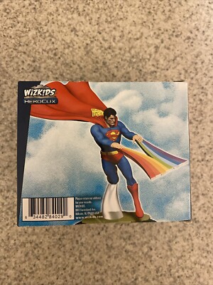 DC Heroclix Superman (Rainbow) #D23-003 w/ Card Sealed Convention ...