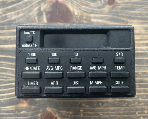 88-95 BMW E34 E32 Onboard Trip Computer OBC Interface Monitor Display ...
