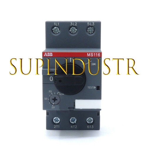 .1Pcs ABB MS116-2.5 Manual Motor Starter 1.6-2.5A 1SAM250000R1007 New ...