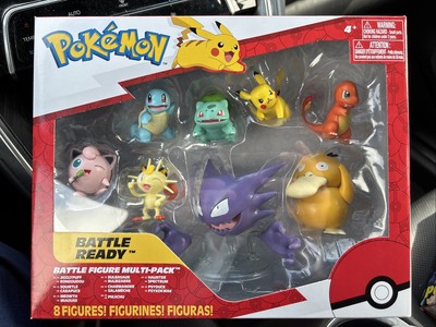 POKÉMON BATTLE FIGURE MULTI-PACK 8 FIGURES KANTO REGION NIB PIKACHU ...