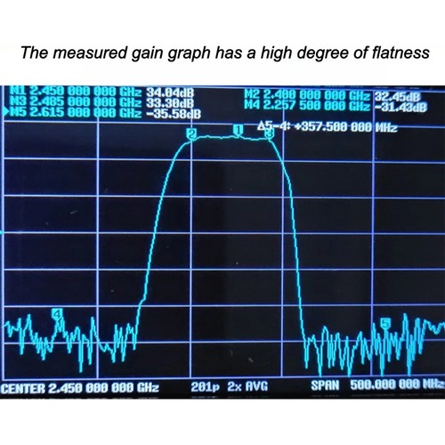 2.4GHz Low-noise/RF Amplifier Filter Video Transmission Amplifier ...