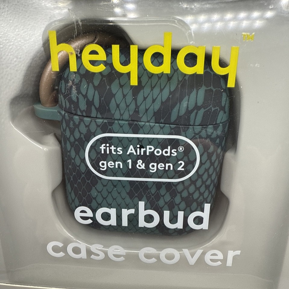 Hey Day Ear Bud Case Cover for Air pods gen 1 & 2 Wireless Charging-3pk ...