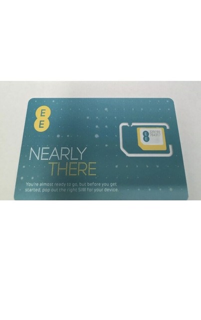 EE Pay As You Go 4G SIM Card Pre-Loaded with 500 MB per Month - 12 ...