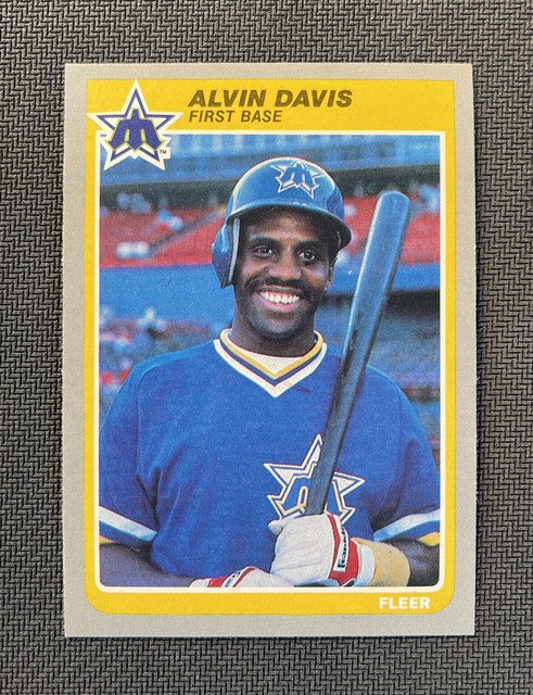 1985 Fleer - #488 Alvin Davis for sale online | eBay