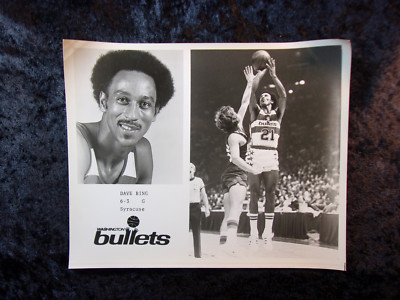 Vintage 1970's Dave Bing Washington Bullets NBA 8 x 10 Press Photo 260 ...