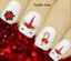 Christmas Snow Rudolf Santa Nail Nails Art Decals Stickers Decals ...