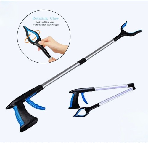 Industrial Grabber Tool Heavy Duty Pick Up Stick Hand Grip Reach Trash ...