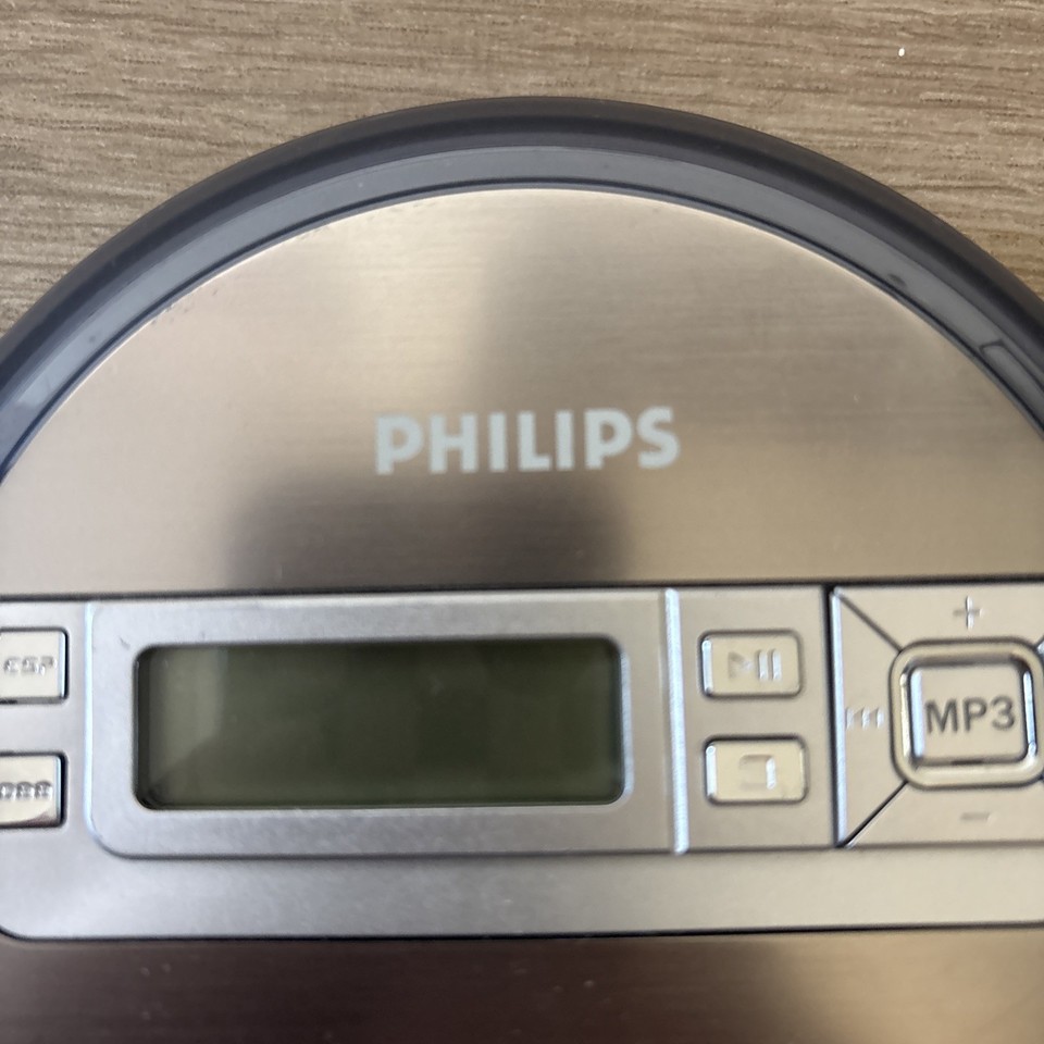 PHILIPS EXP2550 PORTABLE CD MP3 PLAYER ESP DDBB, Testing /works | eBay