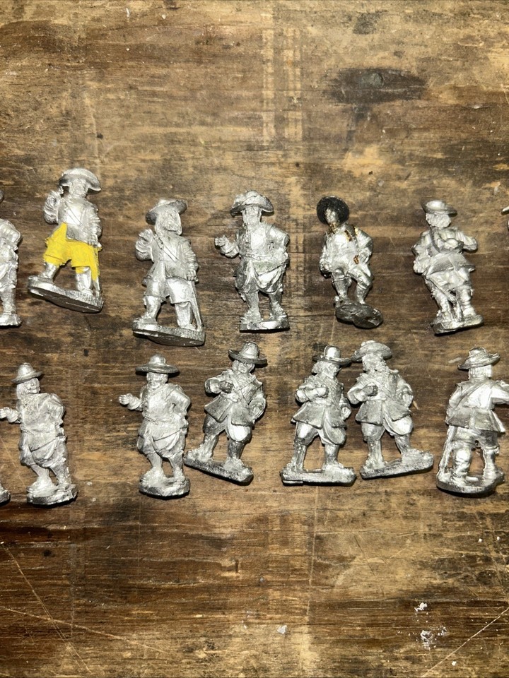 25mm Tin Antique Cowboys for Tabletop War Game TTRPG Miniatures | eBay