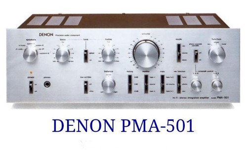 Super Rare Good Condition DENON PMA-501 Rare Integrated Amplifier Audio ...