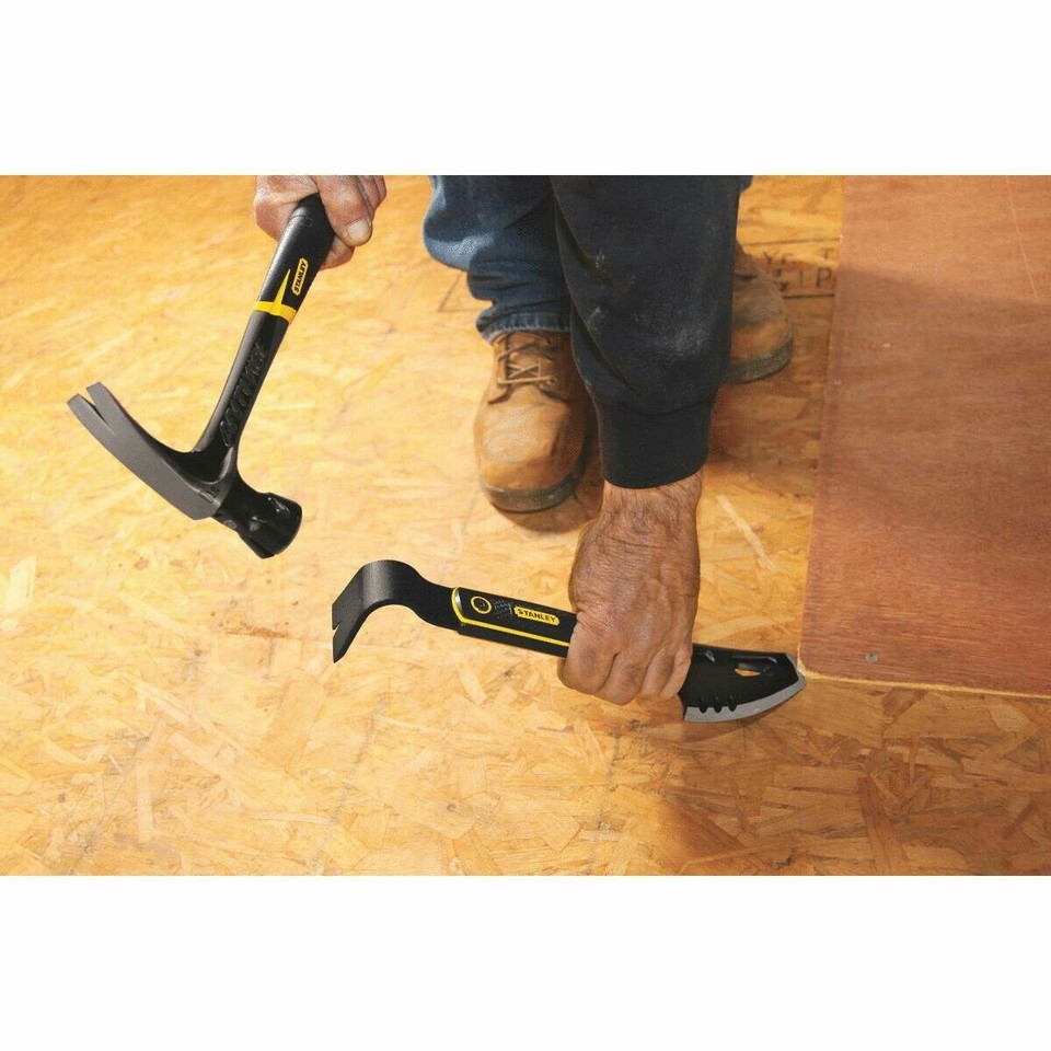 Stanley FuBar 15" Demolition Nail Puller Wrecking Pry .Cutting, prying ...