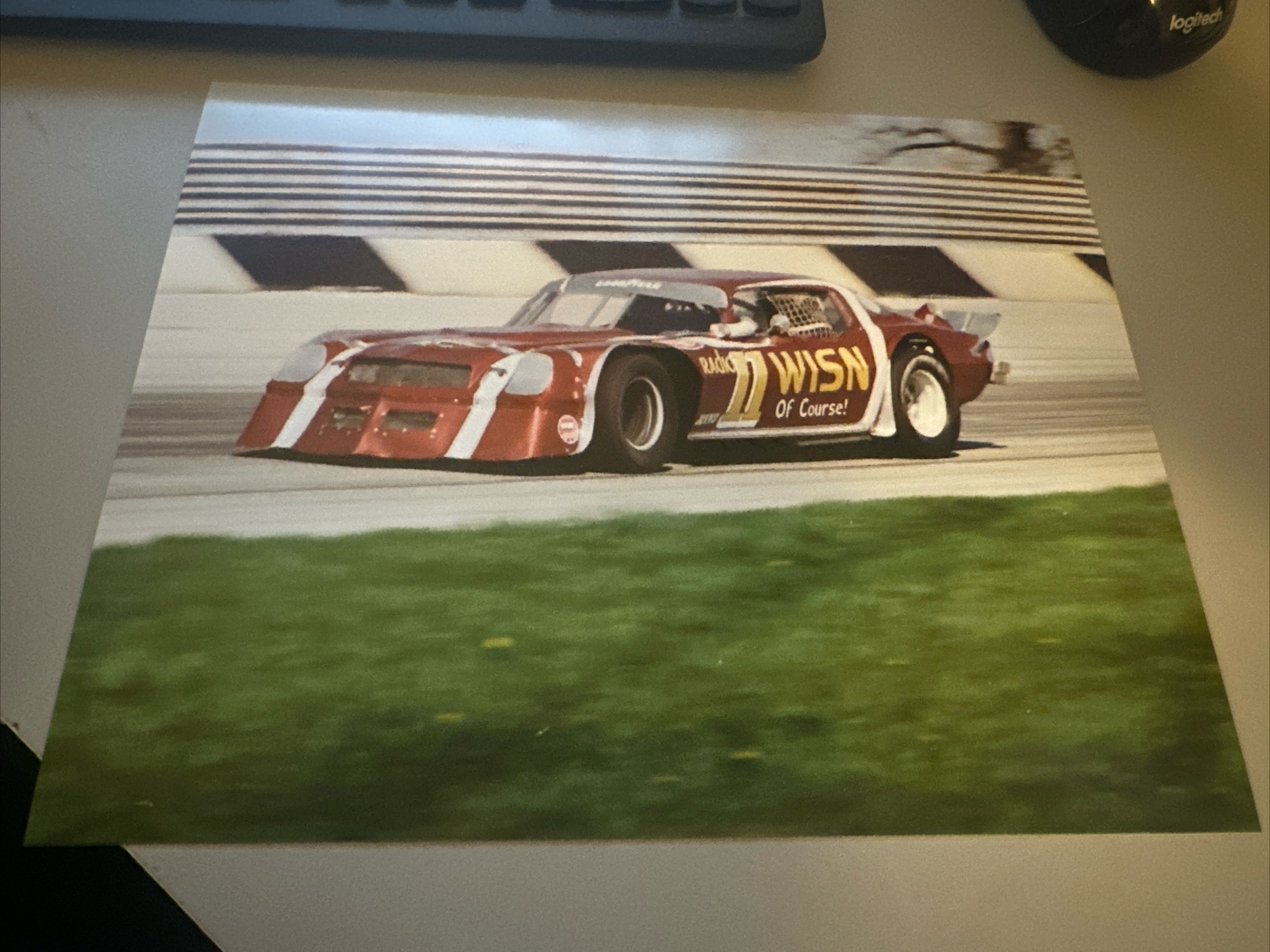 1981 Pat Schauer WISN Camaro ASA Milwaukee Mile Action 8x10 Photo | eBay