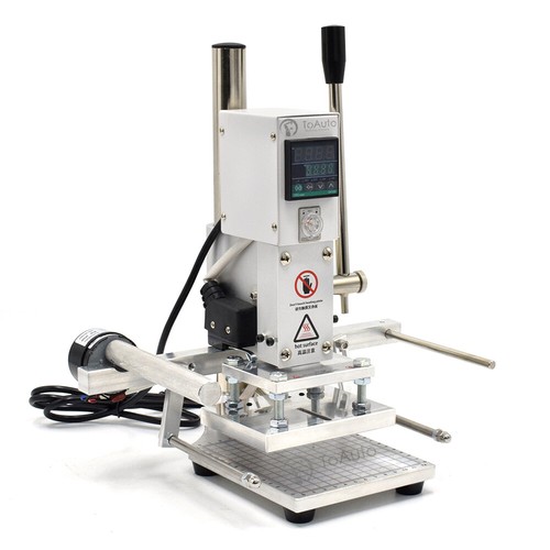 Hot Foil Stamping Machine Automatic Foil Reeling Leather PU Embossing ...