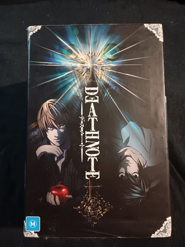 Death Note Collection DVD The Complete Anime Series 1- 9 Box Set 37 ep ...
