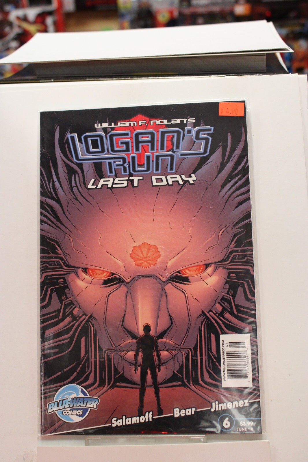 LOGAN'S RUN: LAST DAY #6 (2010) Paul Salamoff, Daniel Gete, Bluewater ...